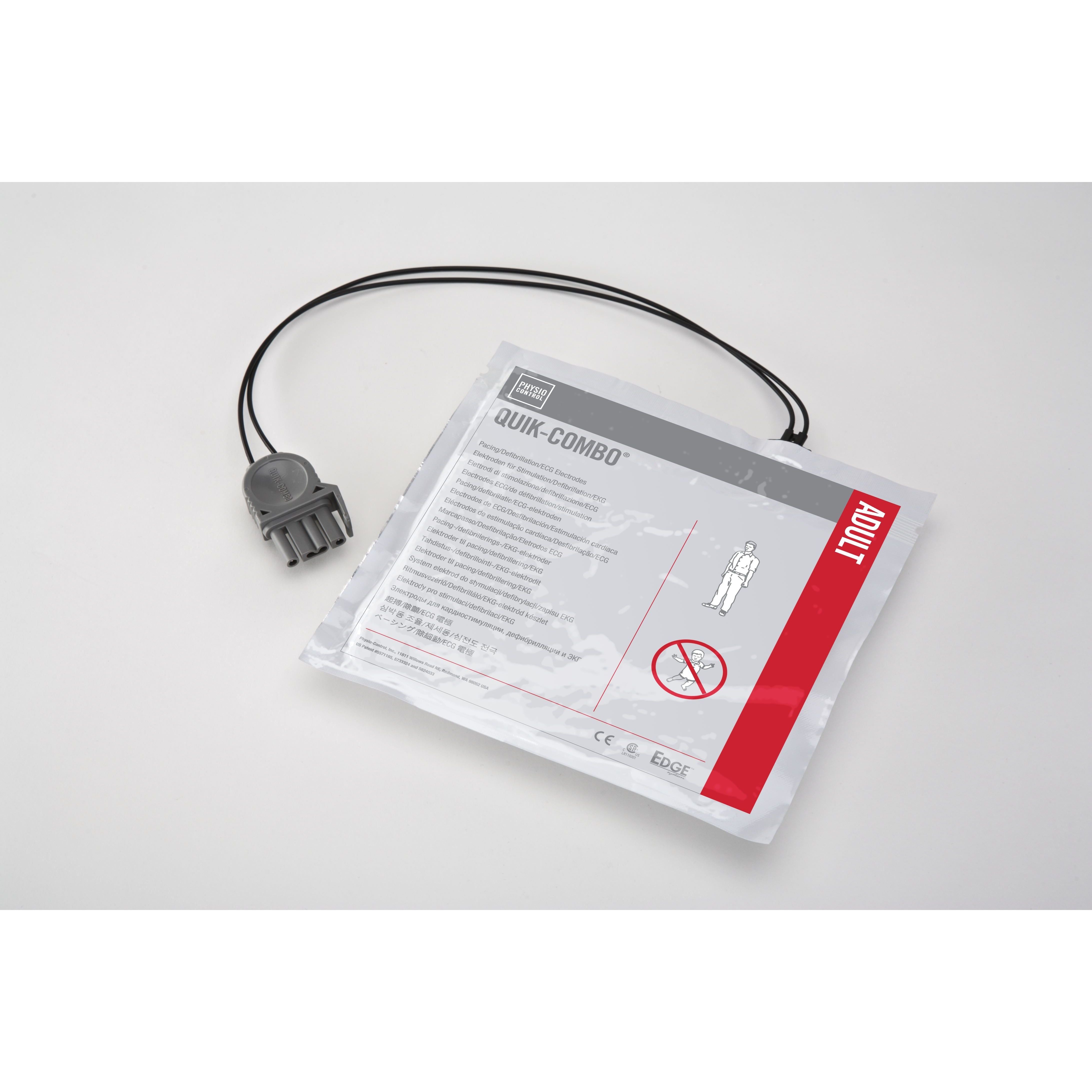 Physio Control Lifepak QUICK-COMBO REDI-PAK Preconnect Electrode Pads ...