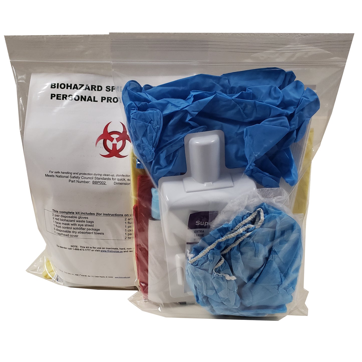 Deluxe Bloodborne Pathogen Clean-Up Kit – Bellator Medical LLC